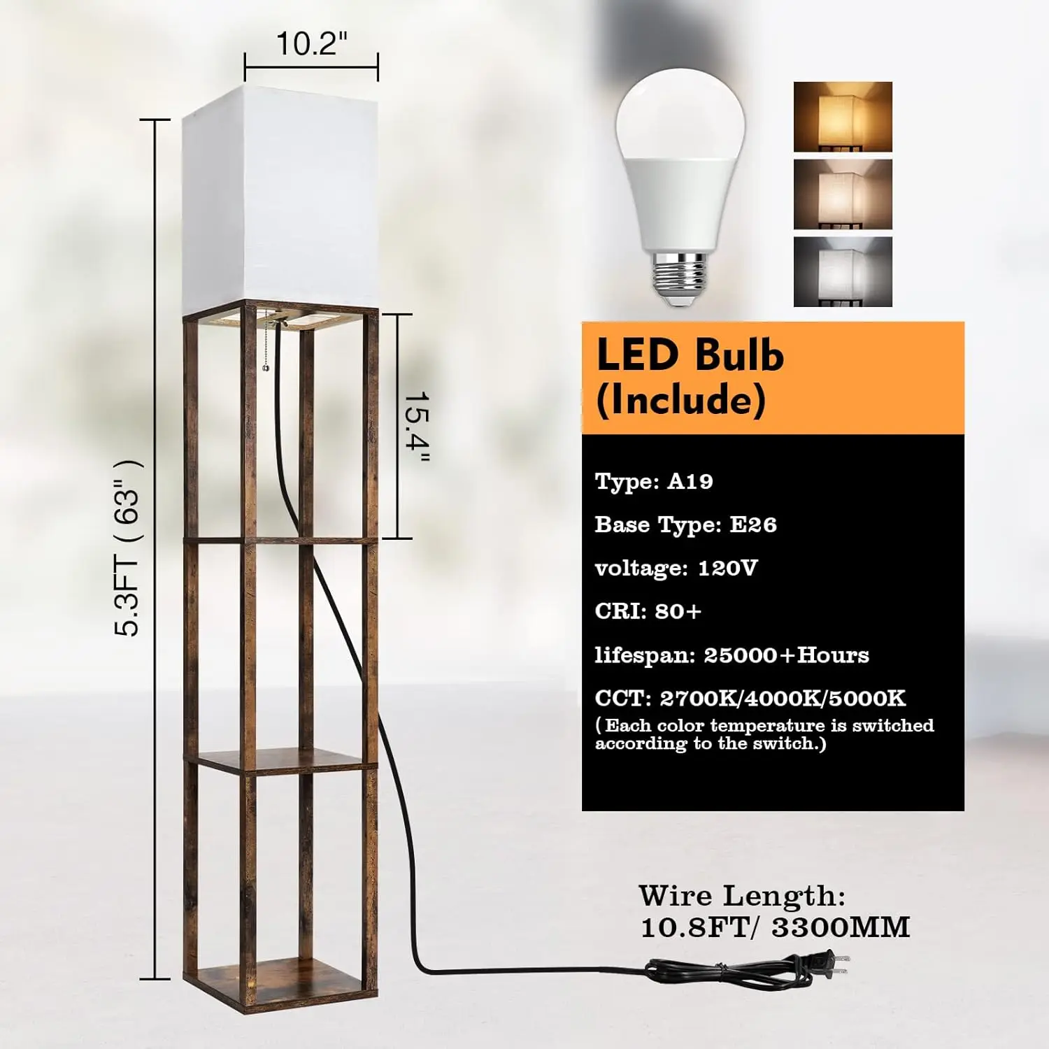 Modern Shelf Lamp – Live In Style Co.
