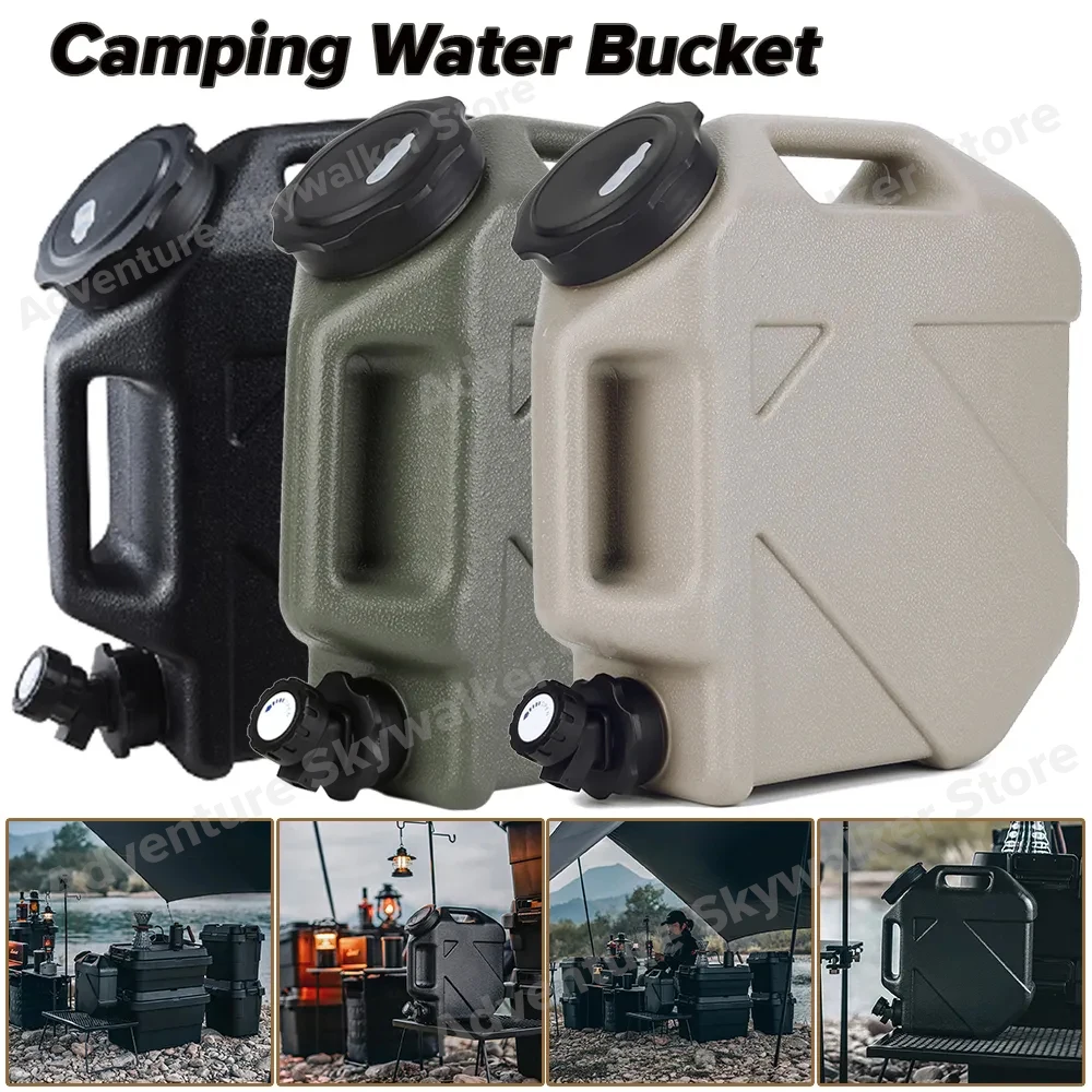 3-10L-Portable-Outdoor-Water-Bucket-Barrel-Camping-Water-Bag-Picnic ...
