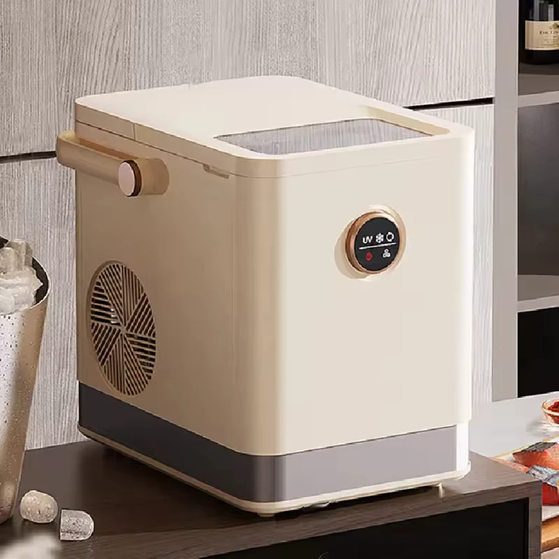 Portable Ice Maker 1.5L, 220V Mini Electric Machine for Home/Dorm/Cafe ...