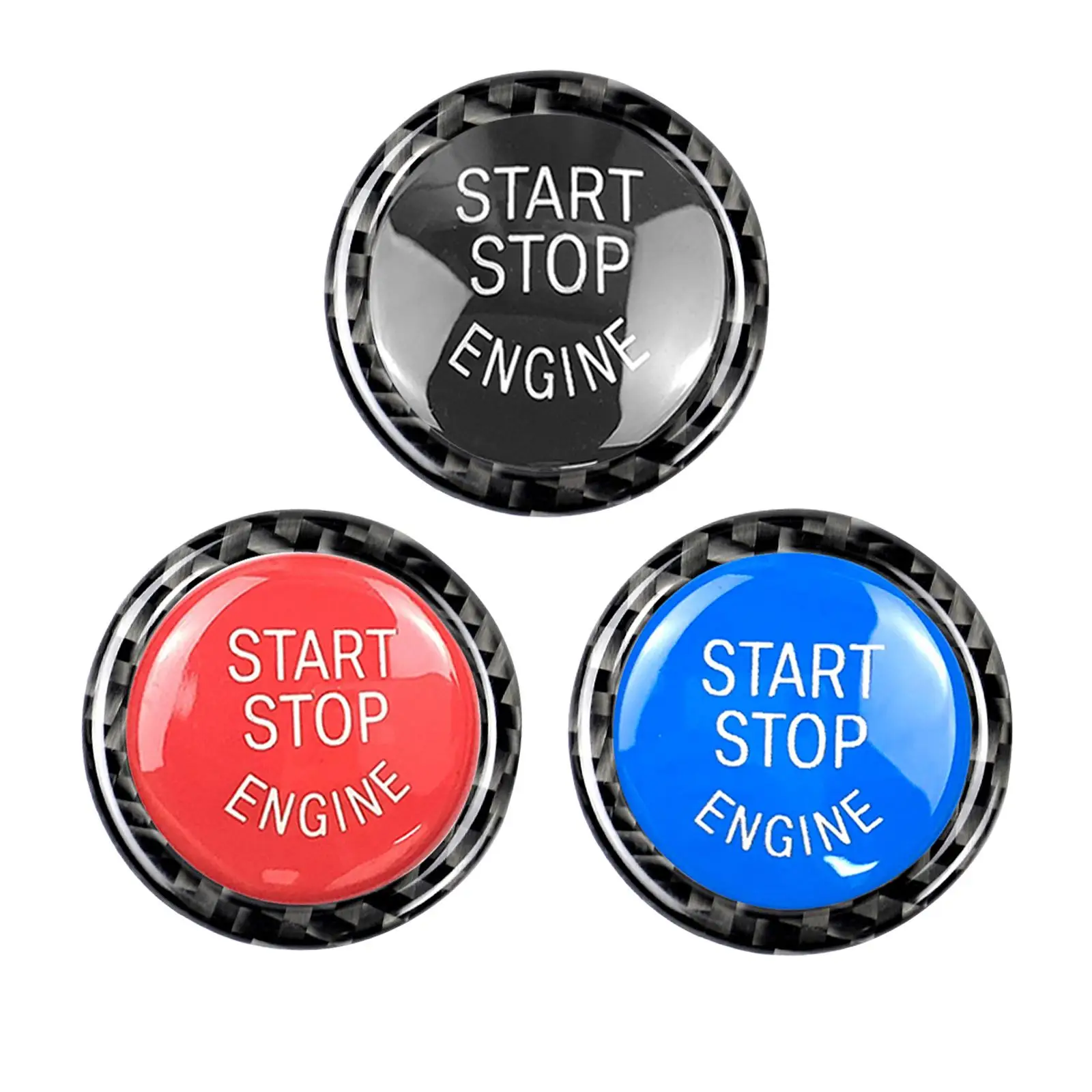 Engine-Start-Stop-Button-Trim-Cover-Anti-Scratch-Fit-for-BMW-E90-E92 ...