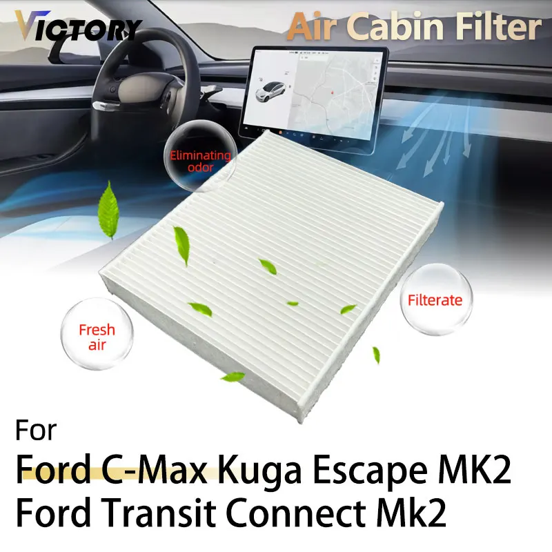 1x Air Cabin Filter For Ford C-Max CMax C Max Kuga Escape Transit ...
