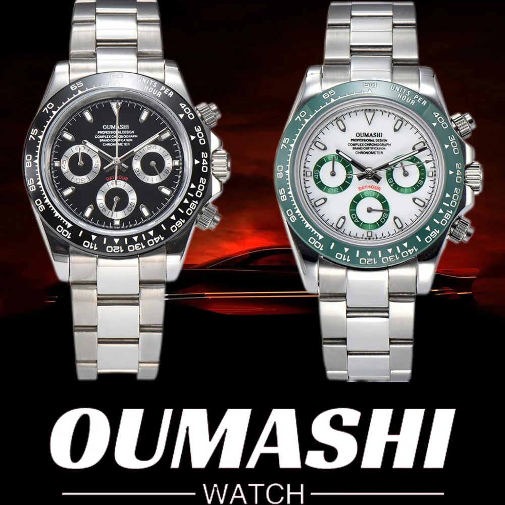 Luxury Sports Quartz Watch Sapphire Glass 316L stainless steel ...