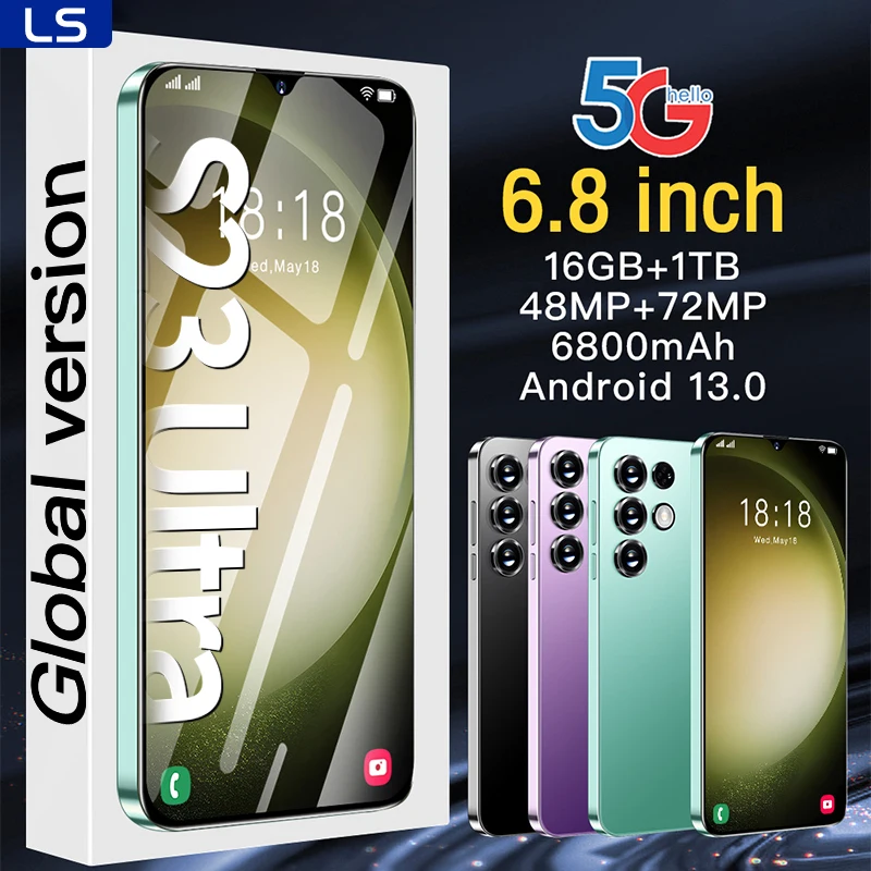S23-Ultra-5G-Smartphone-Android-Telefone-m-vel-6-8-HD-Screen-Celular ...