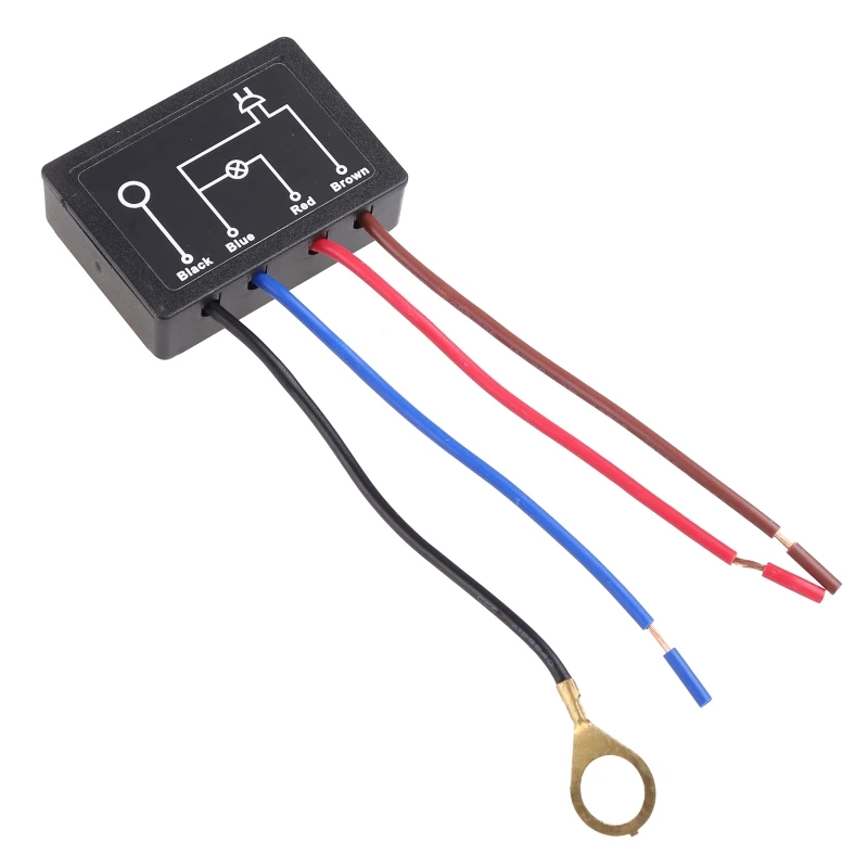 220V 3-Way Touch Dimmer Switch Desk Lamp Control Module Touch Lamp ...