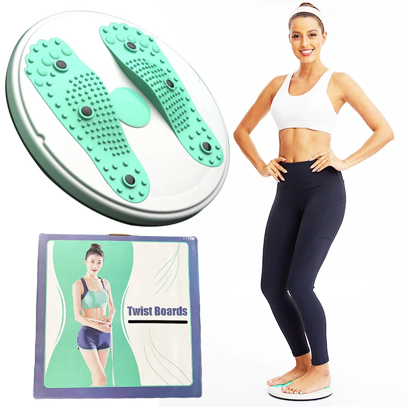 Fitness-Lose-Weight-Waist-Twisting-Board-Yoga-Exercise-Foot-Massage ...