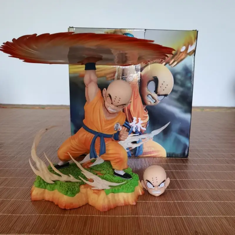 Anime-Kuririn-Dragon-Ball-Action-Figure-Estatueta-Qi-Yuan-Chop-CS ...