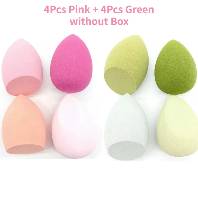4/8pcs Makeup Sponge Blender Beauty Egg Cosmetic Puff Soft Foundation ...