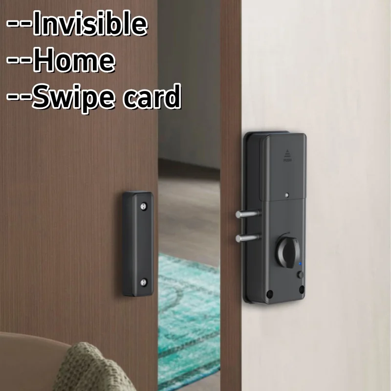 1-2-IC-Cards-Smart-Home-Invisible-Door-Lock-IC-Card-One-Click-Unlocking ...