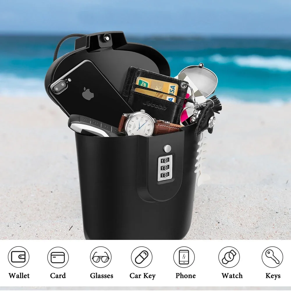 Outdoor-Portable-Safe-Box-Beach-Bucket-With-Steel-Wire-Hidden-Safes-3 ...