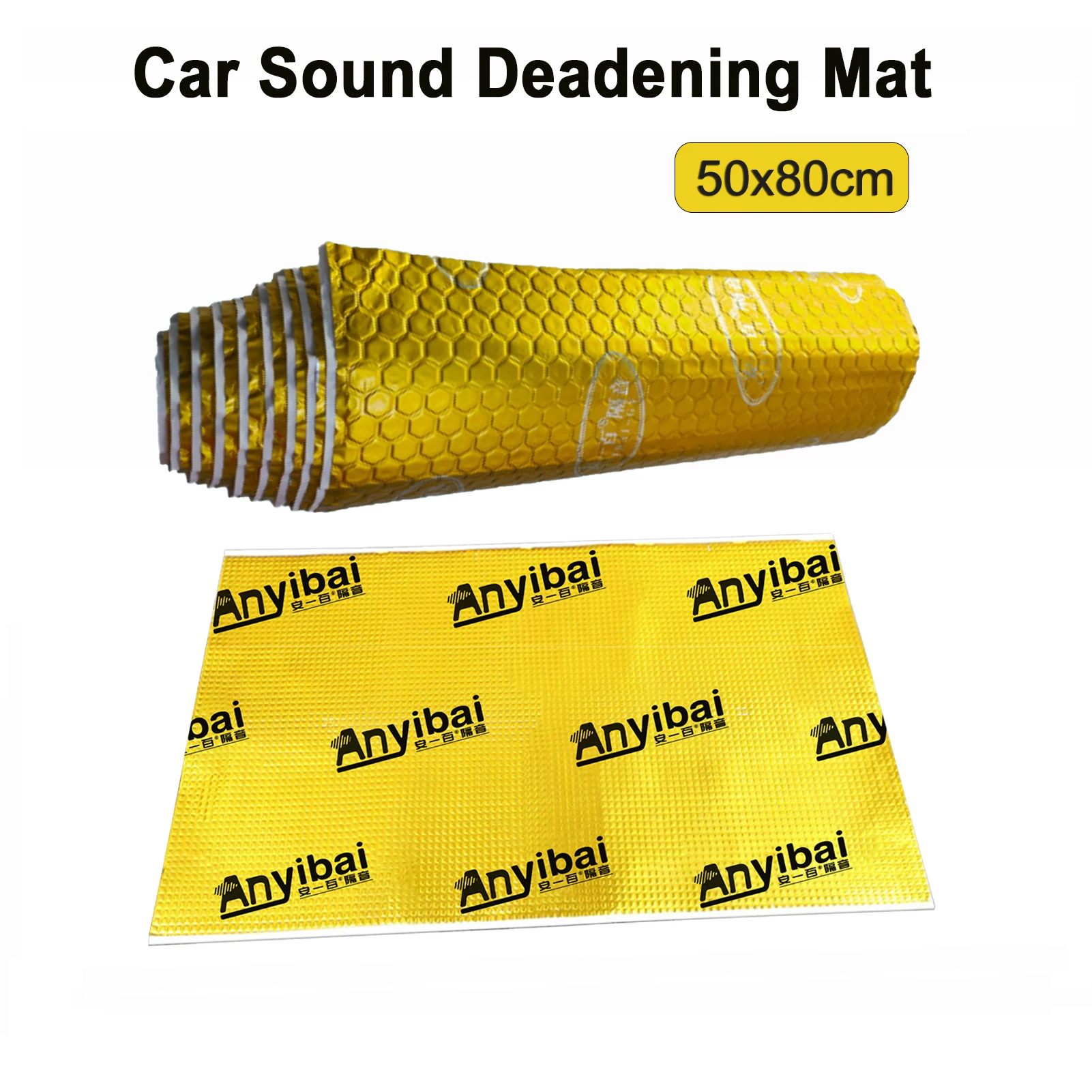 Automotive Sound Deadener Car Sound Deadening Material 19.69x31.5 ...
