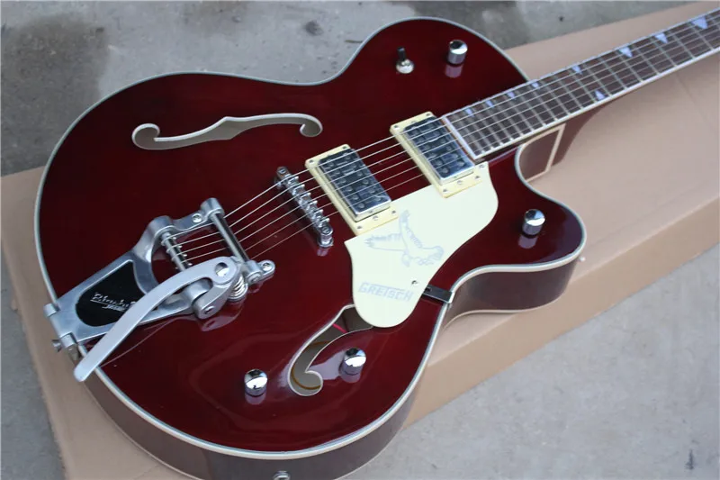 Chinese-guitar-factory-custom-New-Gret-6120-Model-Jazz-Electric-Guitar ...