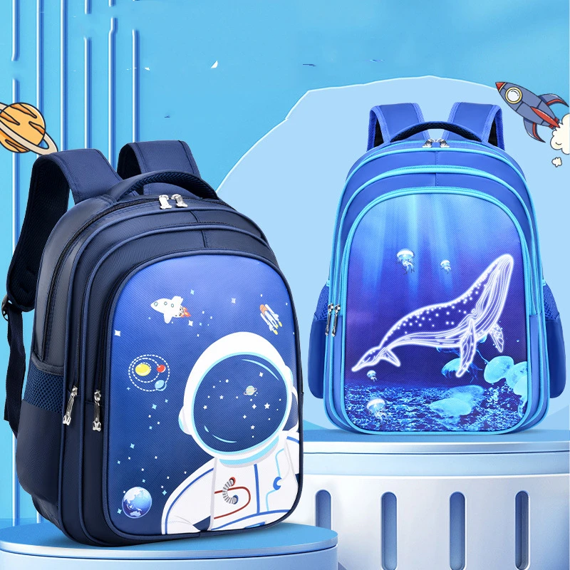 Kids-backpack-Primary-children-School-Bags-For-Boys-large-orthopedic ...