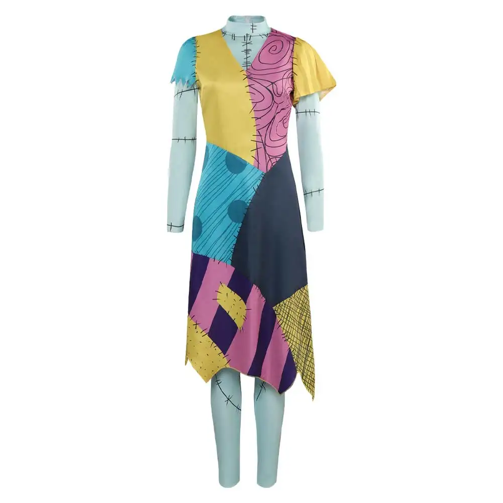 Disfraz De Sally Sally De Disfraz De Halloween Para Mujer, Disfraz De