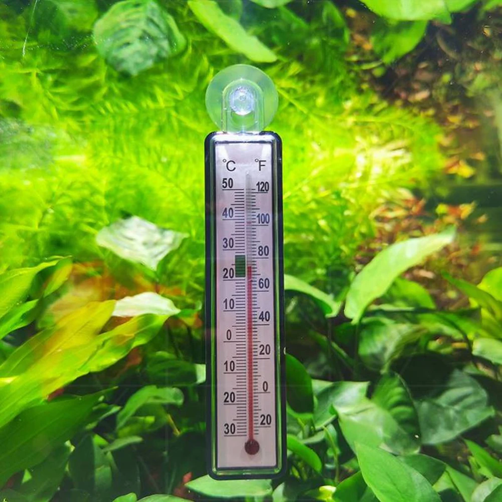 Aquarium-Water-Tank-Thermometer-With-Suction-Cup-Fish-Tank-Temperature ...