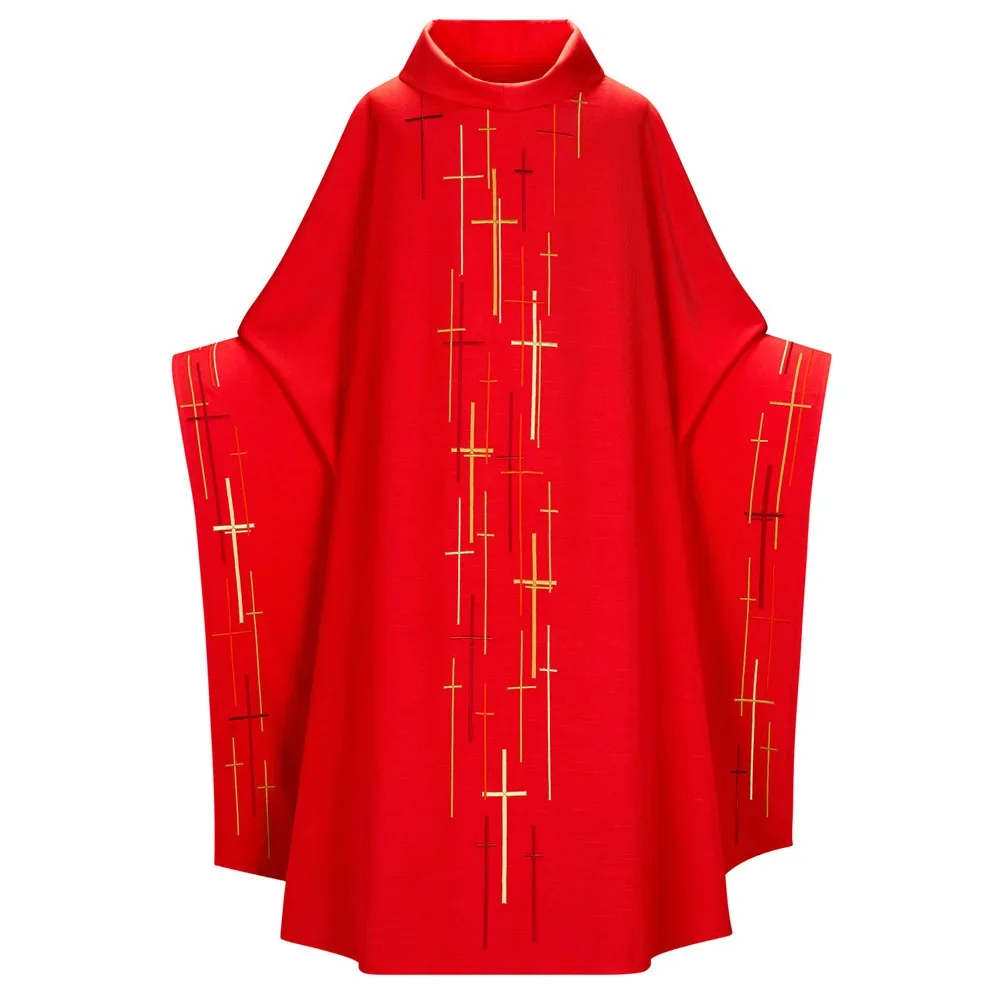 Priest-Robe-Christ-and-Catholic-Robe-Jesus-Robe-Full-Cover-Coat-Cross ...