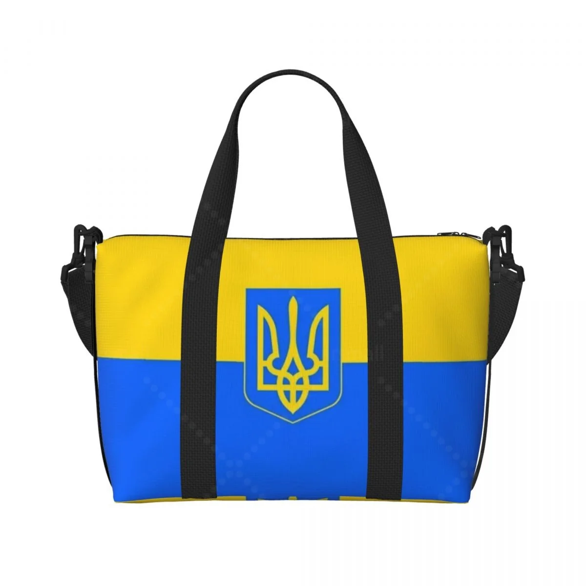 Ukraine Flag Travel Duffel Bag Personalized Weekender Bags with ...