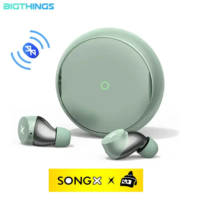 Wireless-Headphones-TWS-SONGX-Earbuds-Bluetooth-Earphones-HIFI-Stereo ...