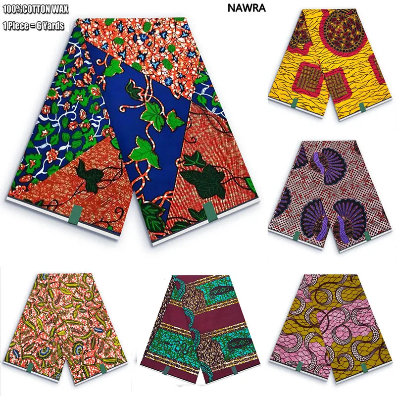 Ankara Fabric African Real Wax Print | African Cotton Wax Fabrics ...