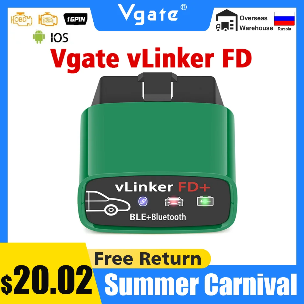 Vgate-vLinker-FD-ELM327-FORScan-For-Ford-wifi-Bluetooth-4-0-OBD2-Car ...