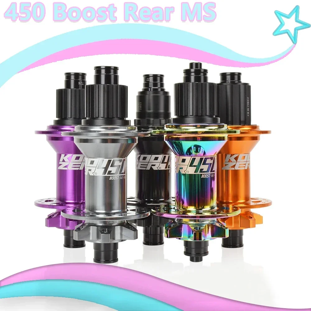 Koozer-450-Boost-MS-Rear-Hub-MTB-32H-28H-Bicycle-Hubs-Cr-Mo-Steel-Axle ...