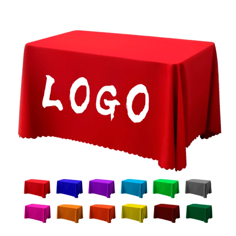 Personalized custom polyester tablecloth, capable of printing logos ...