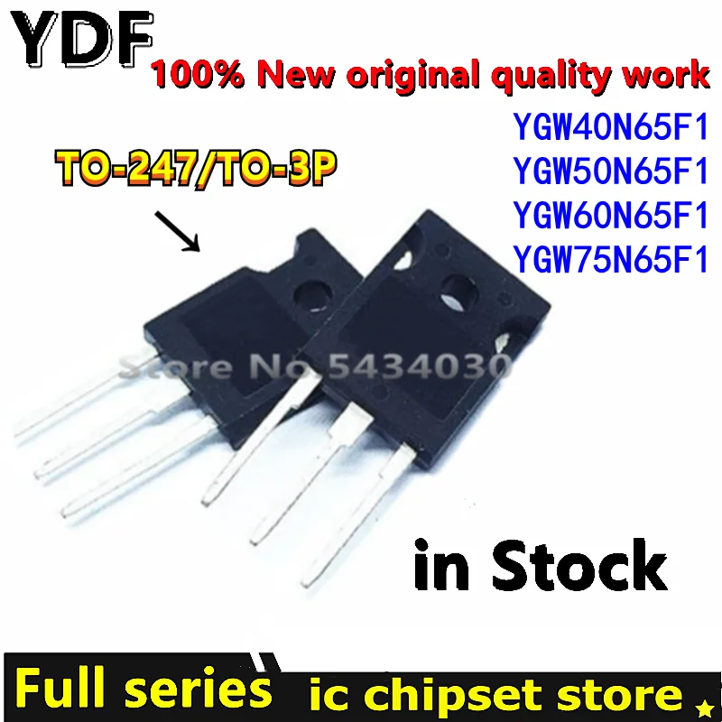 100% New YGW40N65F1 YGW50N65F1 YGW60N65F1 YGW75N65F1 40N65 50N65 60N65 ...