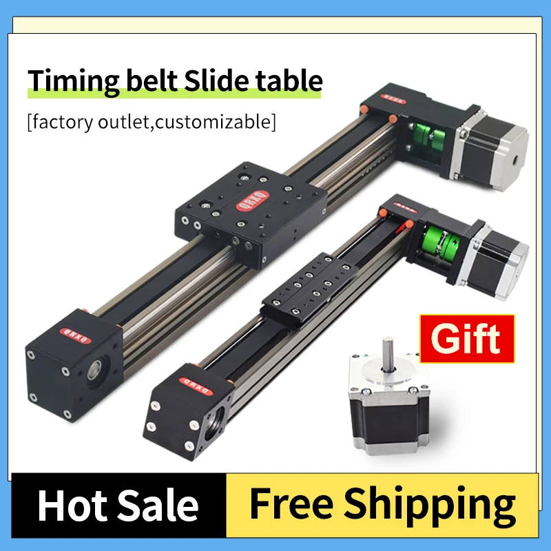 Linear-Rail-Motorized-Guide-Module-Gantry-Robot-Synchronous-Belt-Linear-Module-Include-Stepper ...