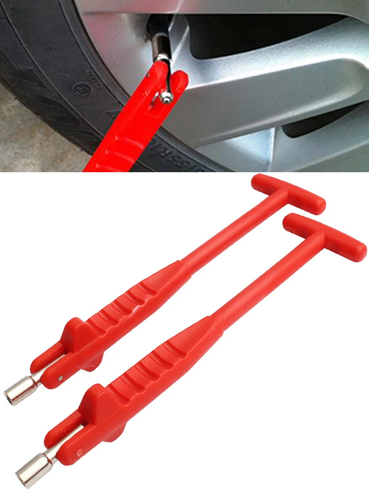 Car-Tube-Metal-Tire-Repair-Tool-Valve-Stem-Metal-Puller-Red-Plastic ...
