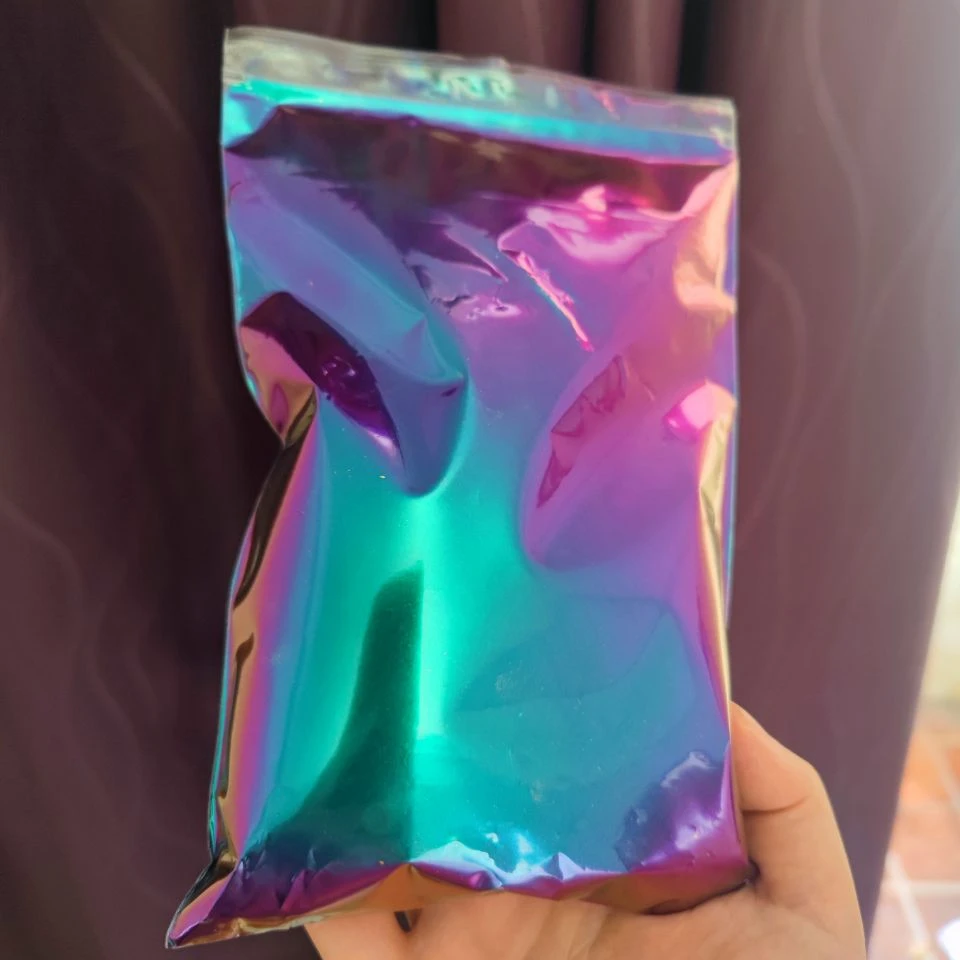 Super shifting green red colorshift pigment optical variable color ...