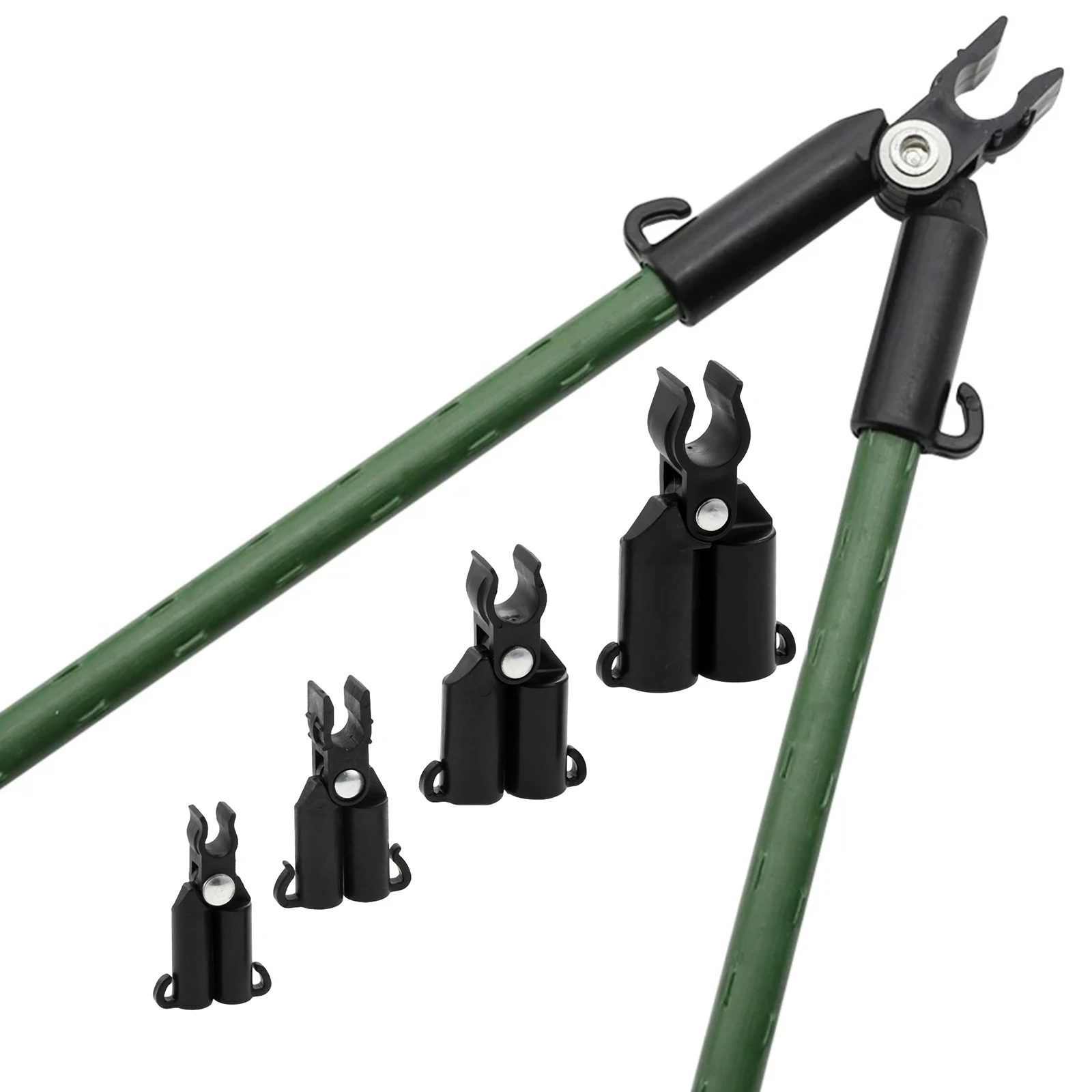 5pcs-set-A-type-Fixed-Socket-Clamp-Plant-Stake-Connectors-Greenhouse ...