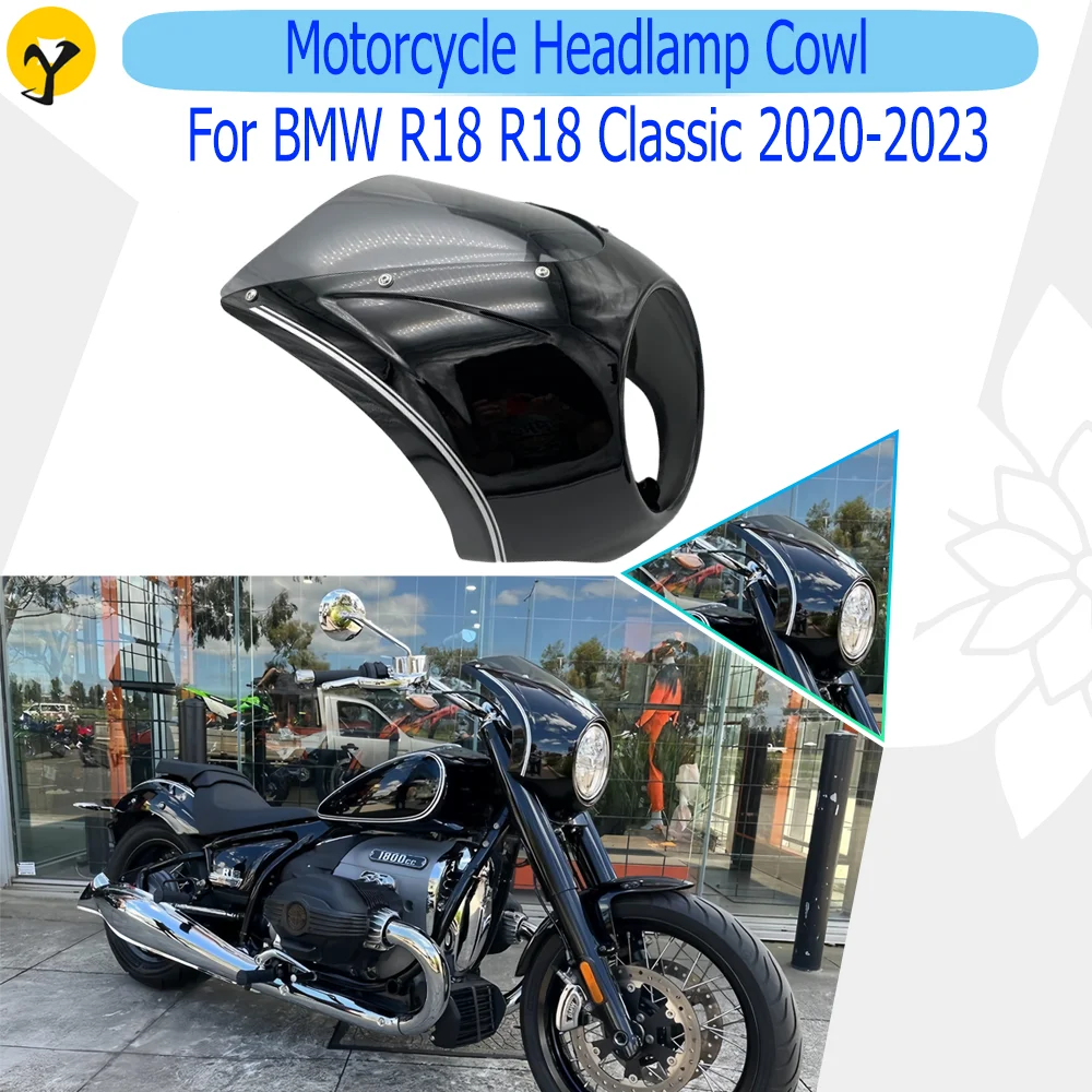 Motorcycle-Windshield-Headlight-Cover-For-BMW-R18-R18-Classic-2020-2021 ...