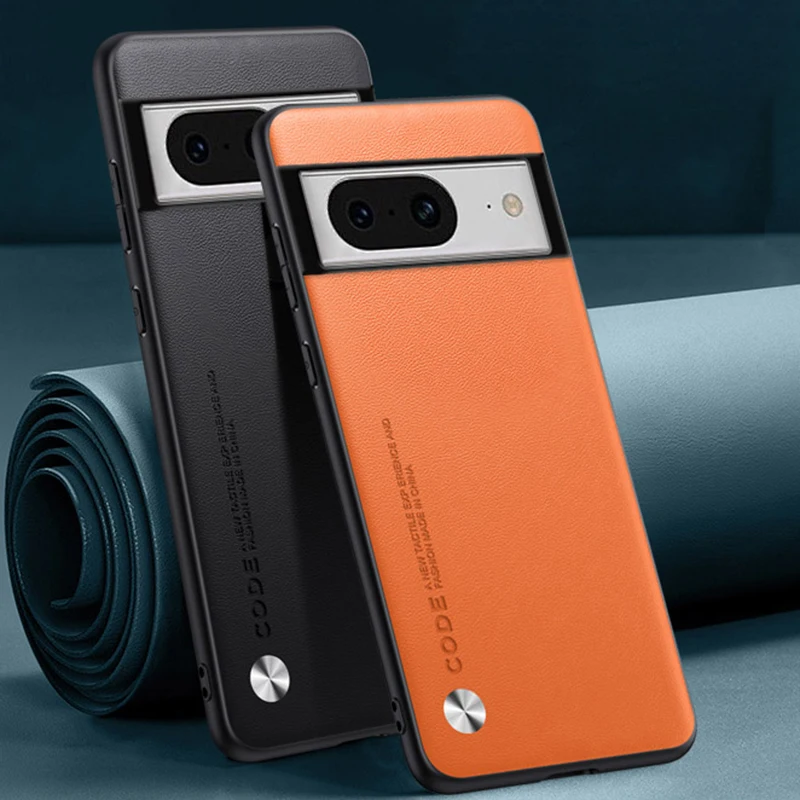 Luxury-PU-Leather-Case-For-Google-Pixel-8-Pro-8Pro-Cover-Silicone ...