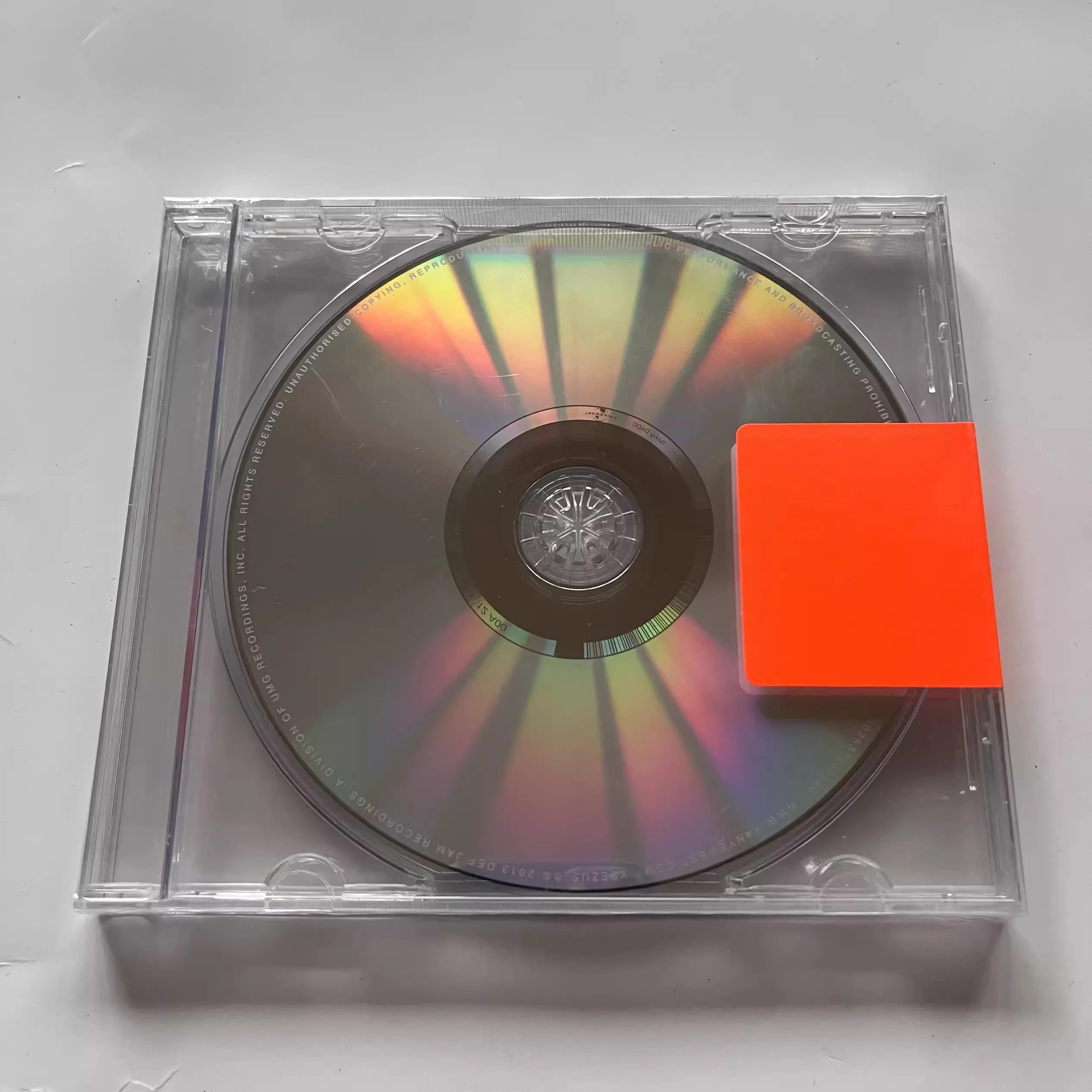 Rap-YE-Kanye-West-Daft-Punk-Music-CD-Yeezus-Album-New-Slaves-Music ...