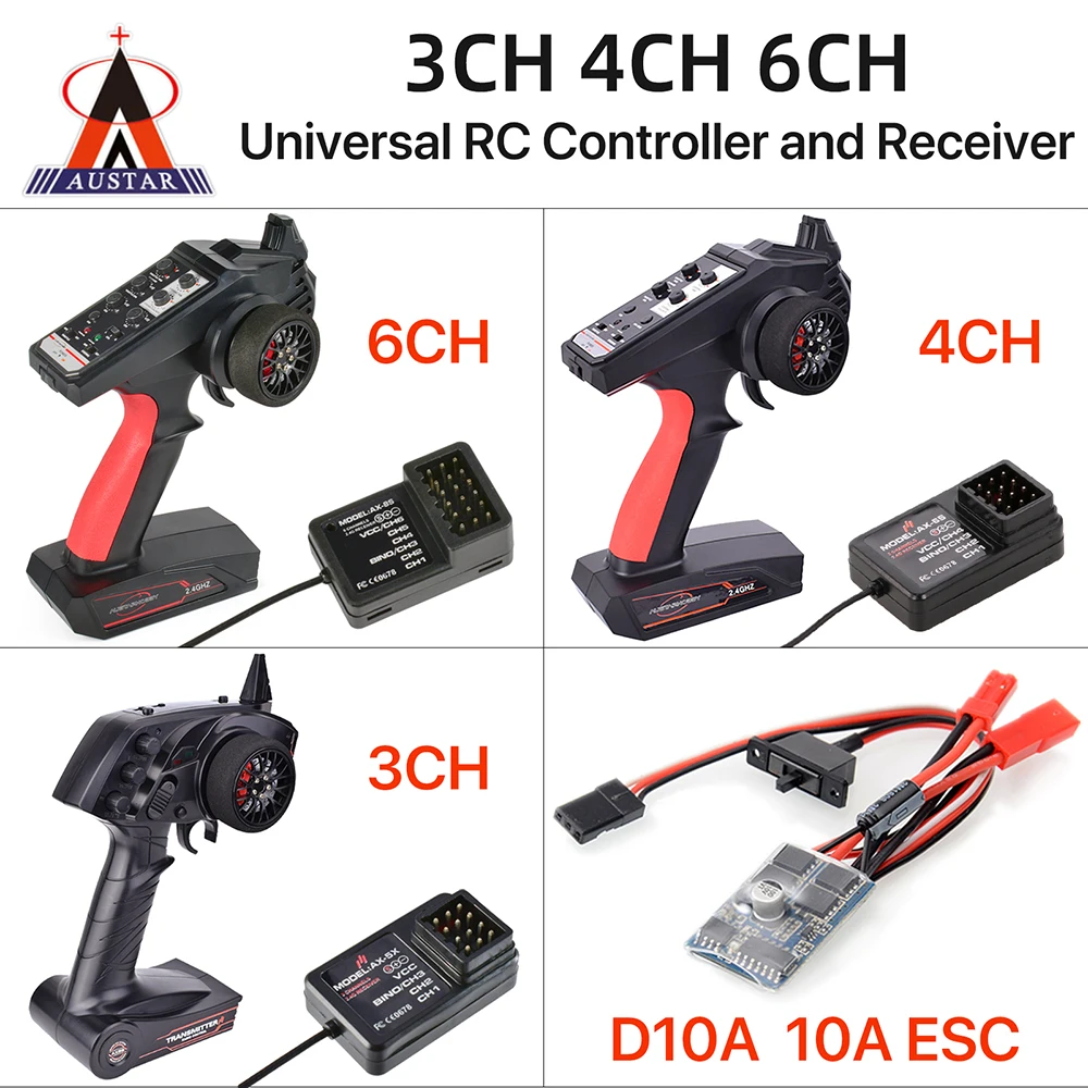 AUSTAR-transmisor-y-receptor-de-control-remoto-Kit-de-controlador-y ...