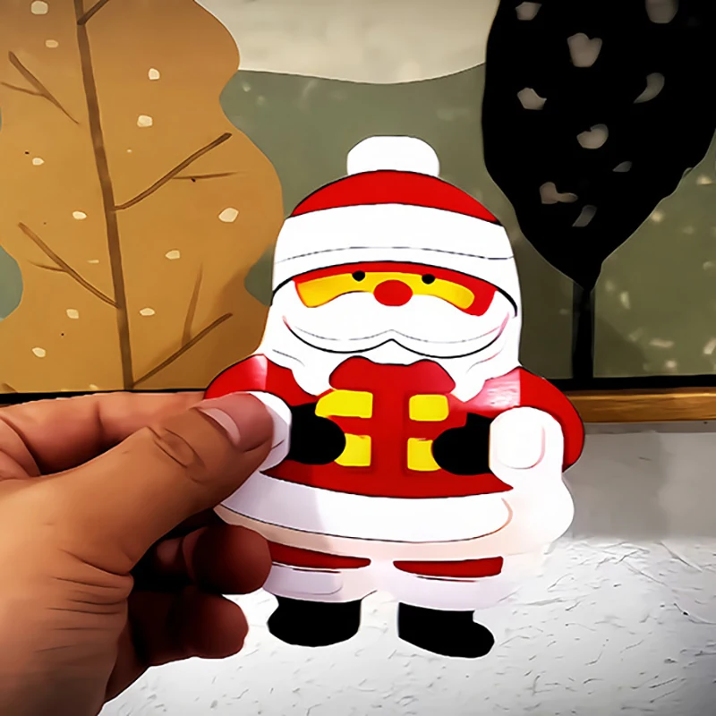 Appearing Santa Claus by J.C Magic Tricks Gift Box Vanishes To Santa ...