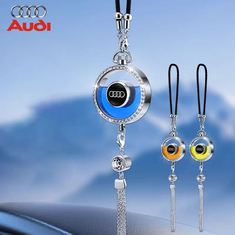 Car-Perfume-Pendant-Aroma-Diffuser-Necklace-Accessories-For-Audi ...