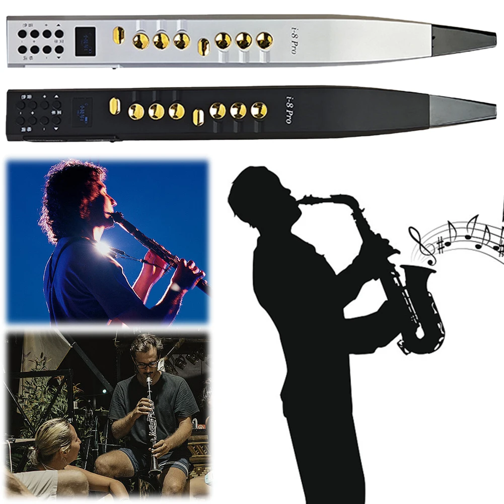Digital-Wind-Instrument-Rechargeable-Mini-Saxophone-Electronic-Wind ...