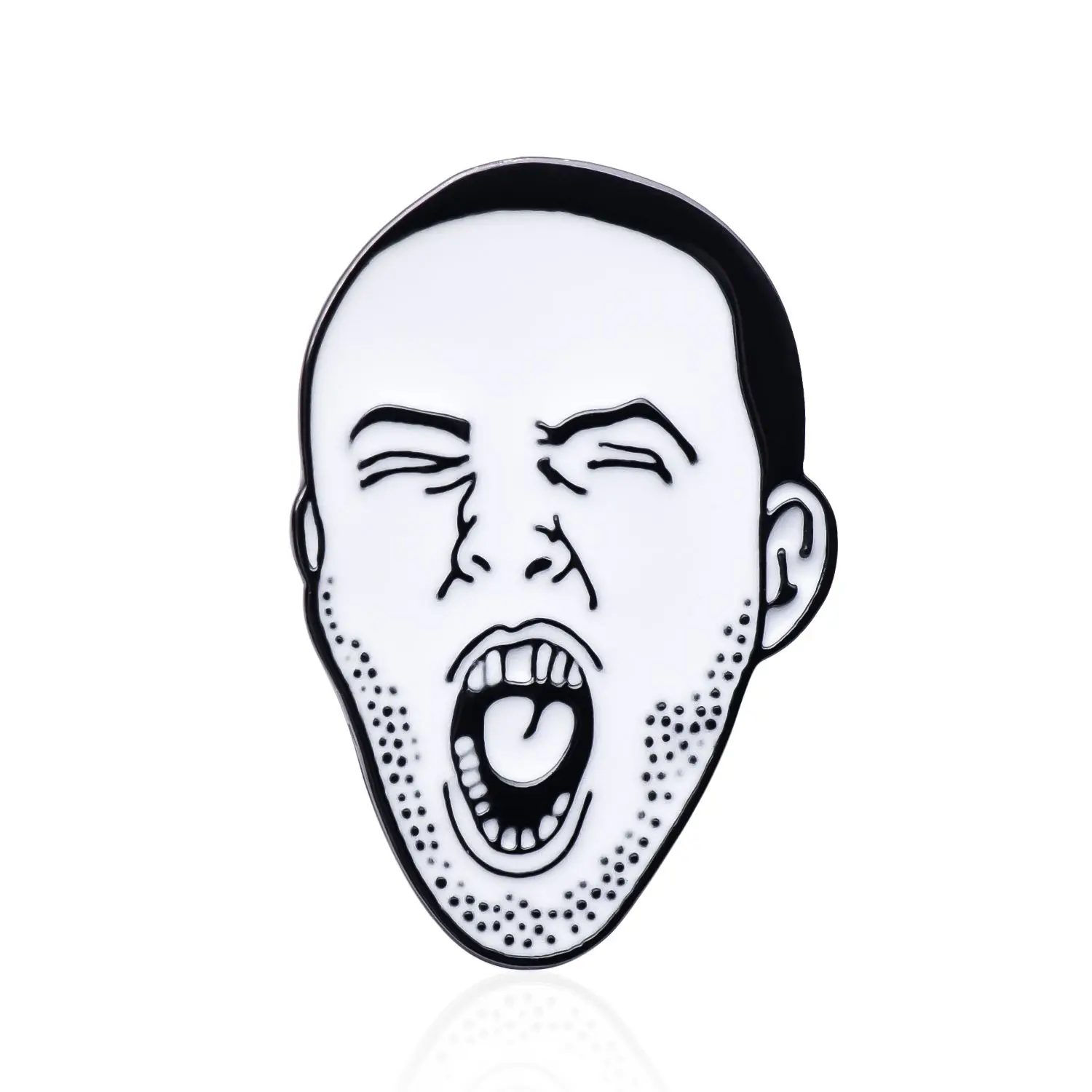 Rapper-Mac-Brooch-Hip-Hop-Punk-Badge-Enamel-Pin-for-Memorial-Collection ...