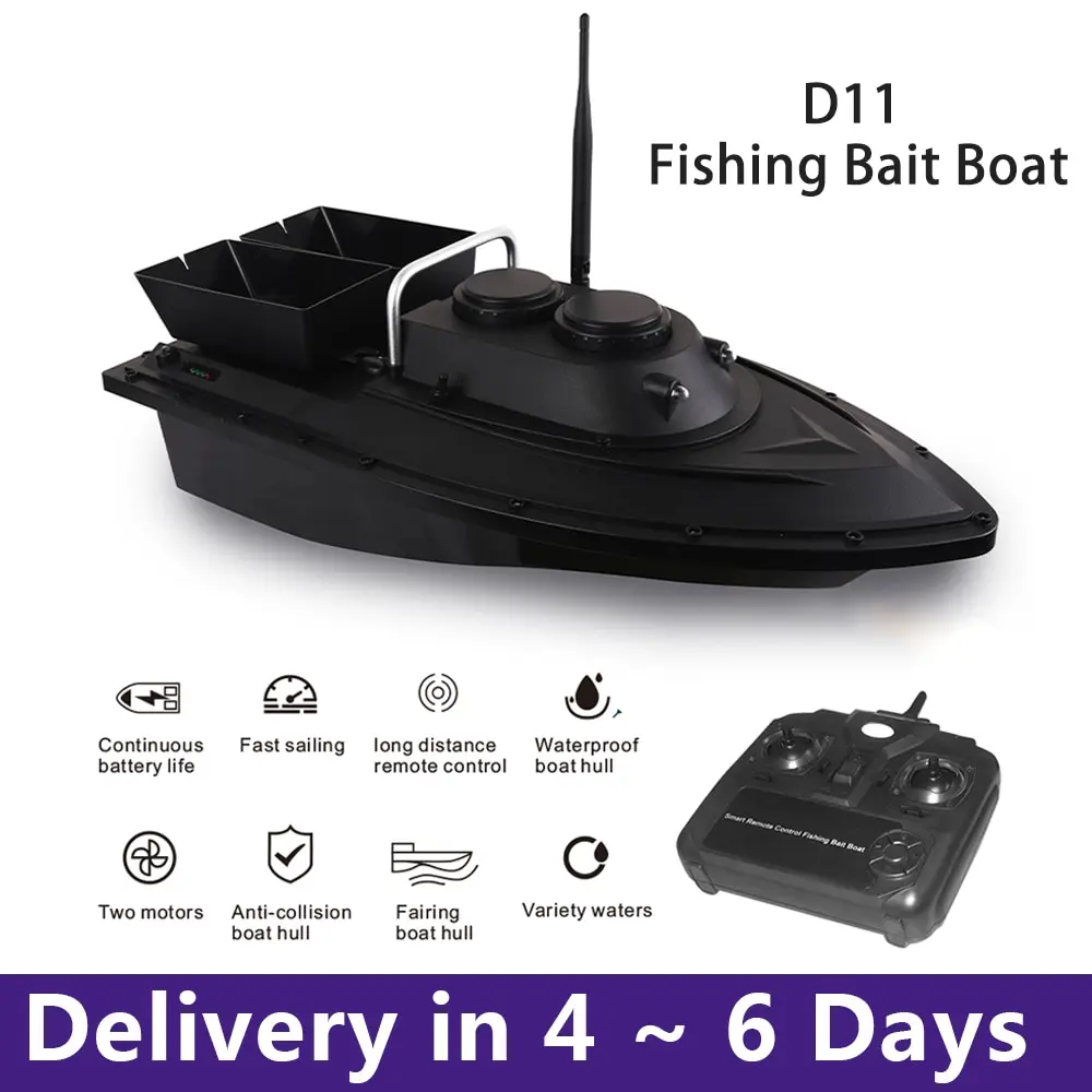 RC-Fish-Finder-Fishing-Bait-Boat-Double-Motors-1-5kg-Loading-500m ...