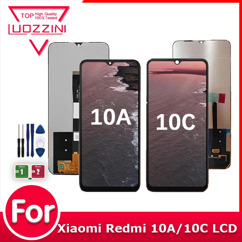 For-Xiaomi-Redmi-10A-10C-220333QAG-220333QNY-220233L2I-220233L2G-LCD-NO ...