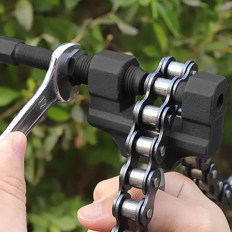 Motocicleta Chain Breaker Splitting Rebiting Links Tool Chain Cutter ...