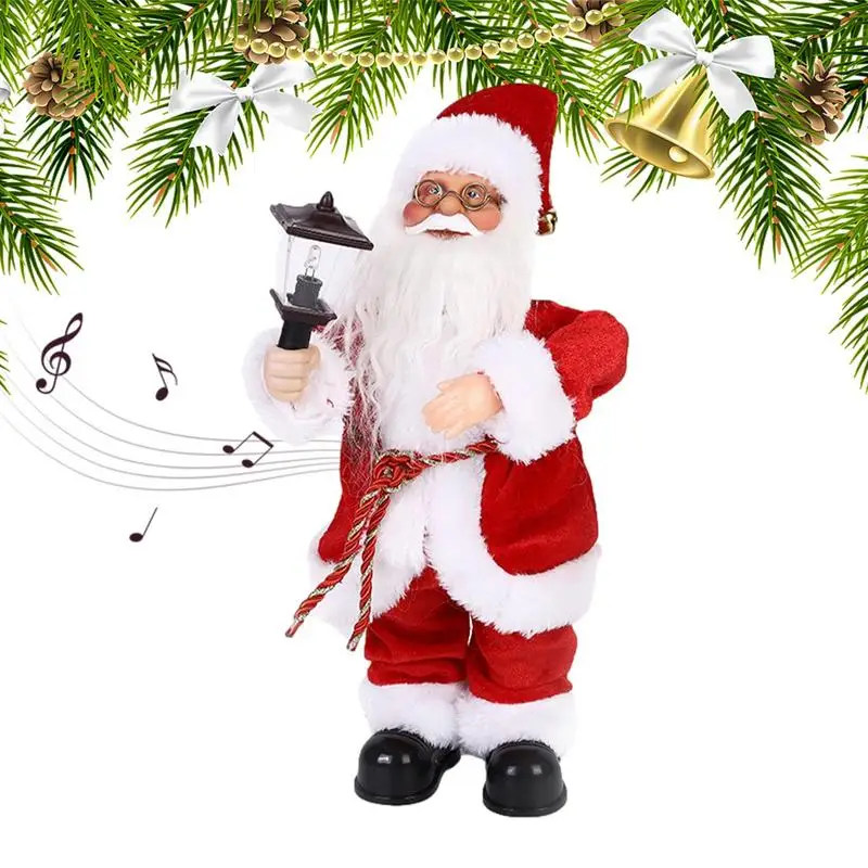 Dancing-Santa-Toy-Shaking-Head-Santa-Claus-Christmas-Figure-Singing ...