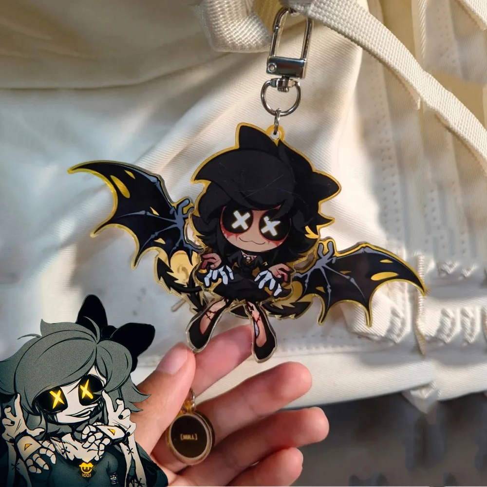 Anime Murder Drones Cosplay Key Chain Movable Wig Acrylic Character ...