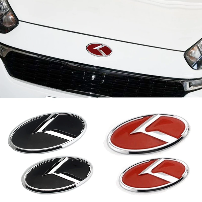 2 teile/satz Auto Abzeichen Aufkleber Für KIA K5 Rio Cerato K2 K3 Ceed ...