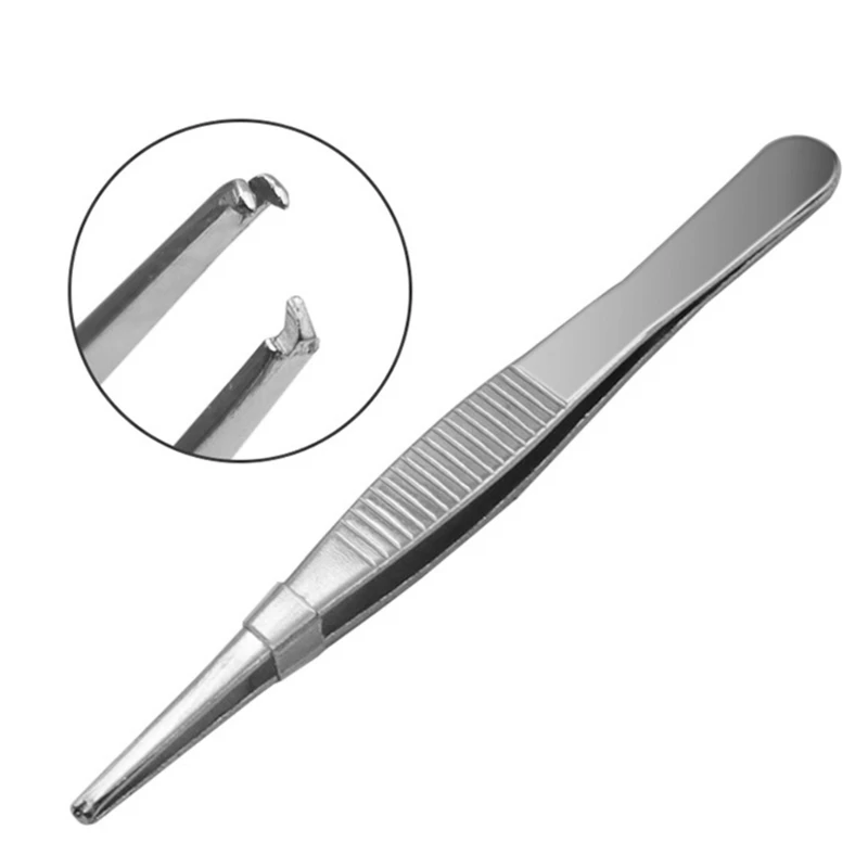 Professional-Straight-Tweezers-Surgical-Tweezers-Tissue-Thumb-Forceps ...