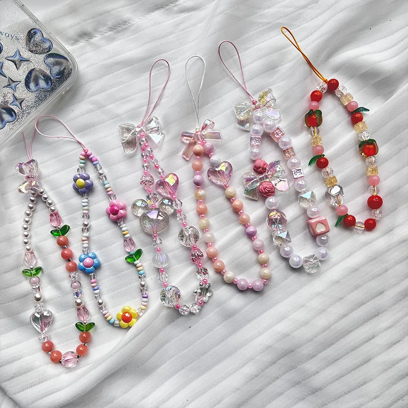 Candy-Color-Mobile-Phone-Straps-Crystal-Flower-Star-Butterfly-Beads ...