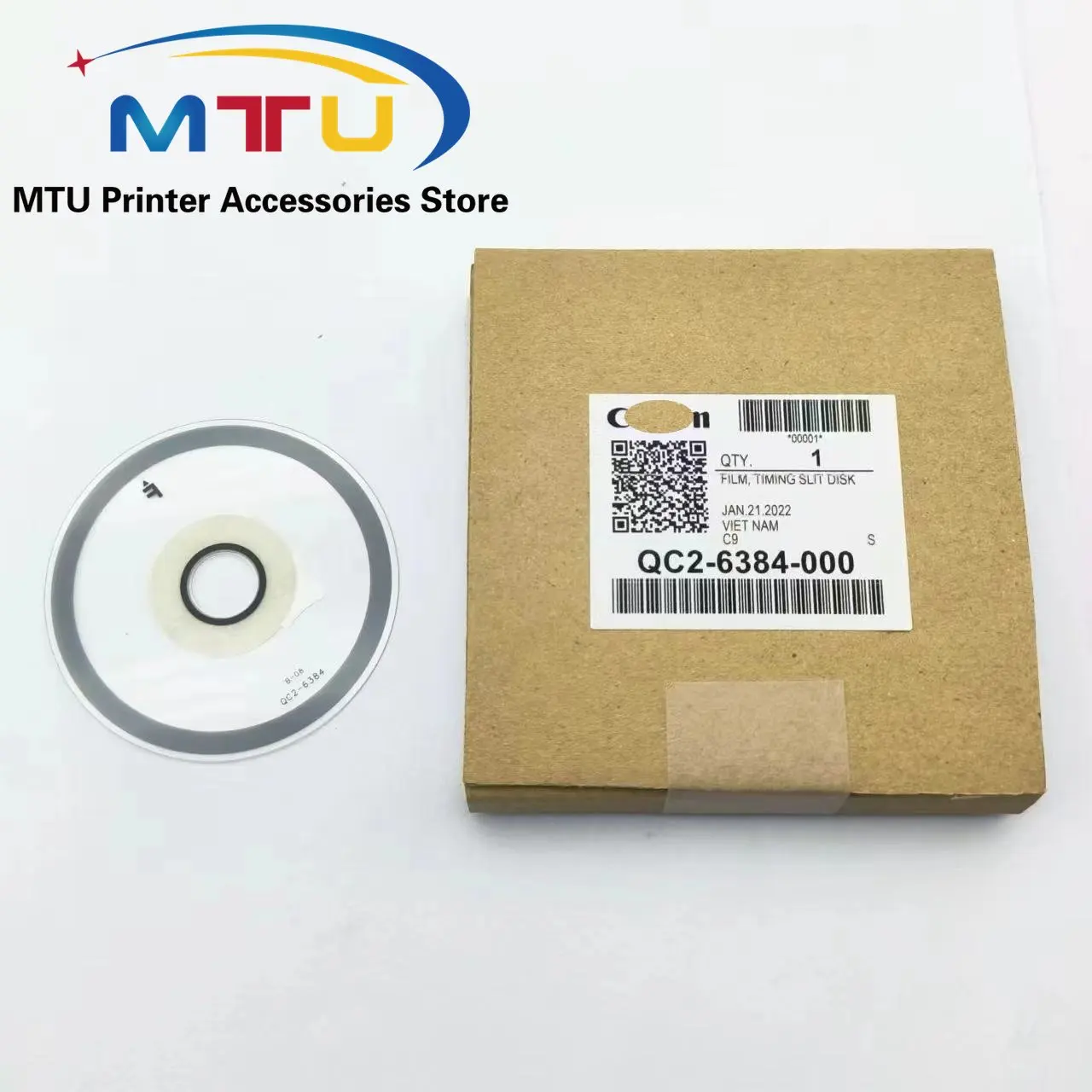 Original-New-QC2-6384-Encoder-Disc-for-Canon-PIXMA-MG3070s-G2800-G1800 ...