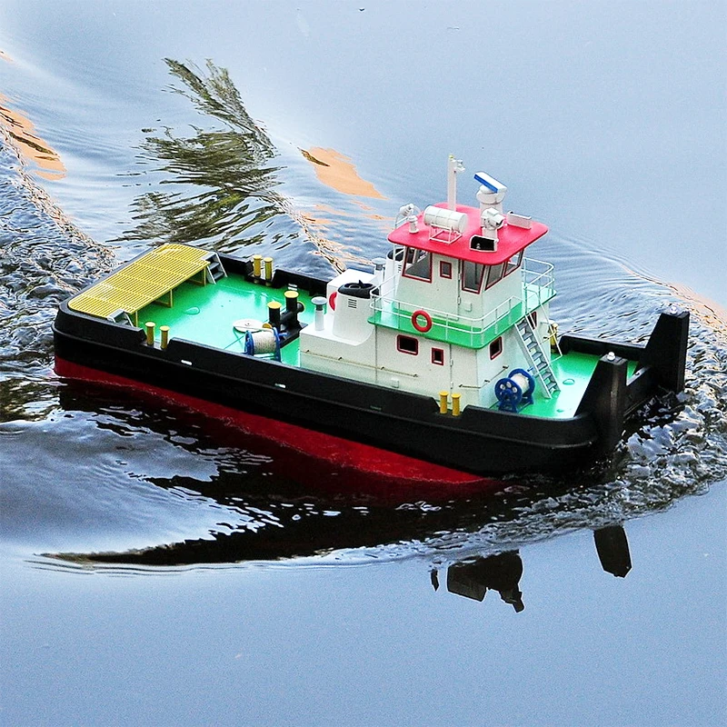 1-35-Tugboat-Model-Springer-Top-Push-Tugboat-RC-Kit-Assembled-Wooden ...