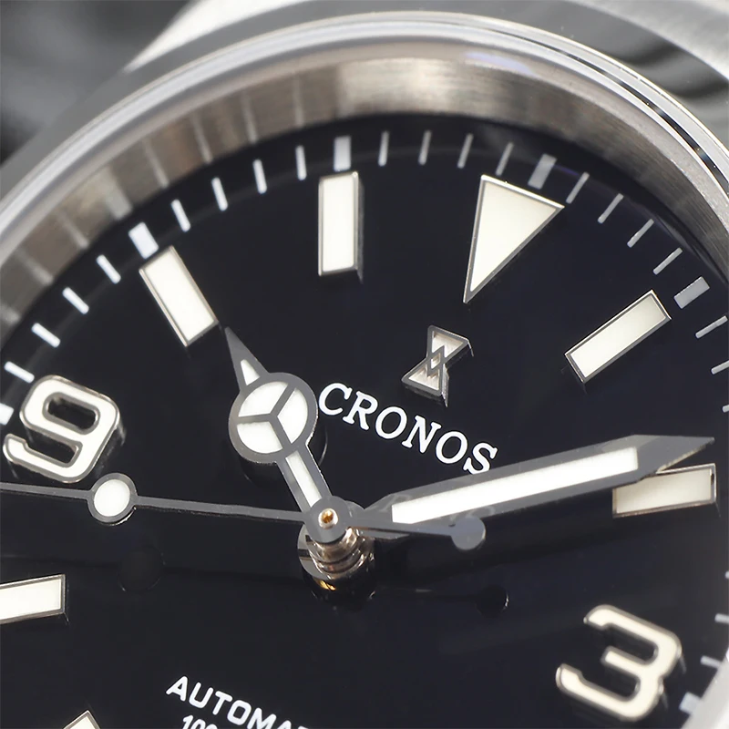 New 2025 Hot Cronos EX Mechanical Men Watch 36mm Miyota 90S5 Automatic ...