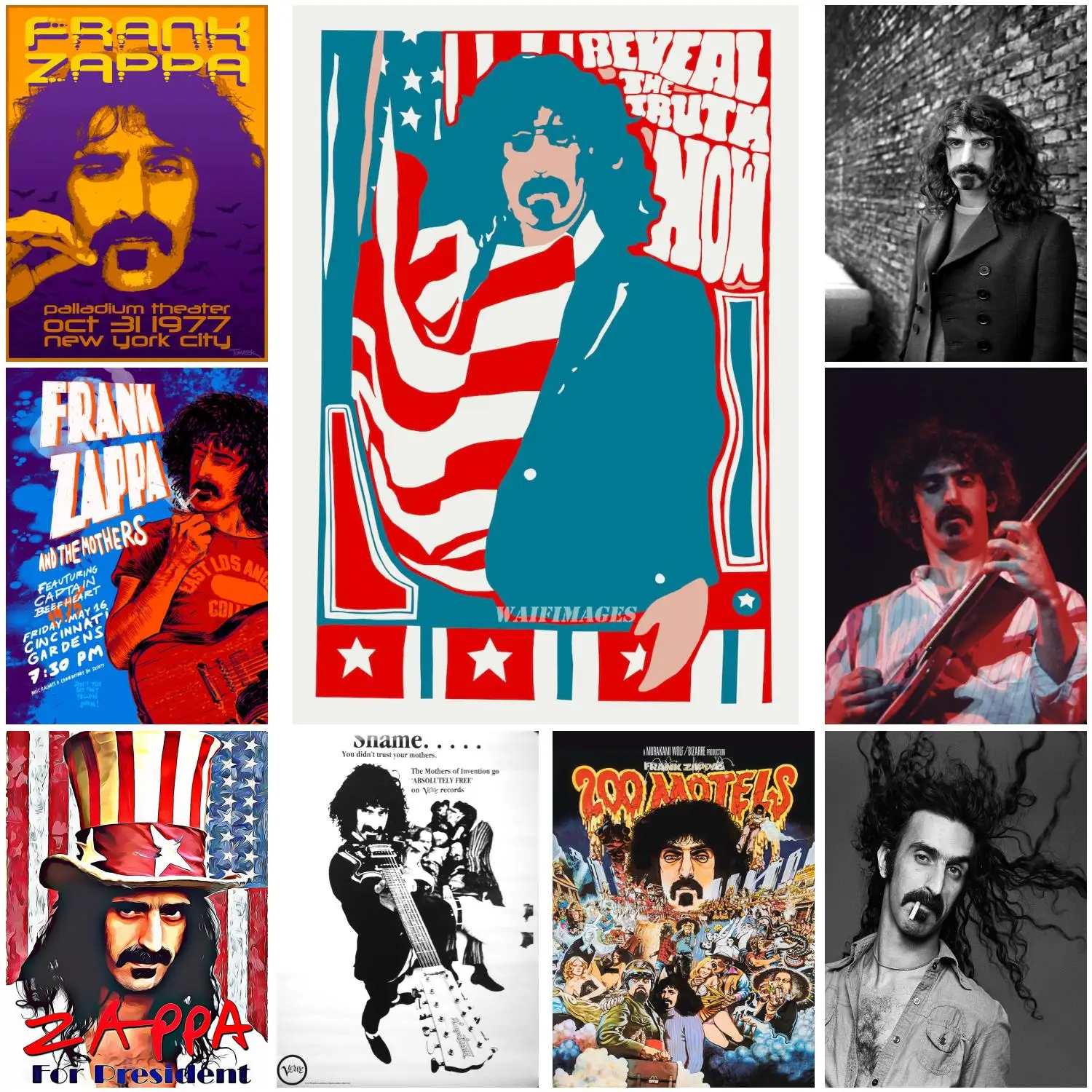Frank Zappa Poster